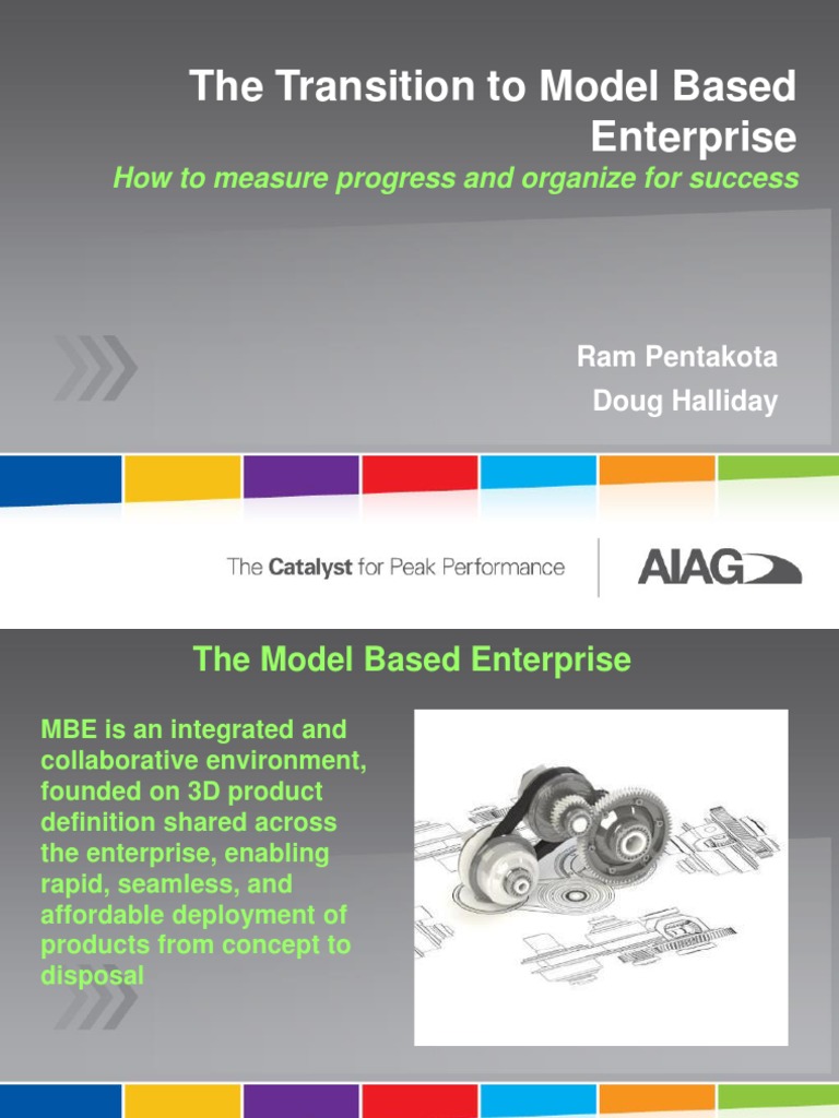 Transitioning to Model Based Enterprise | PDF | Production And ...