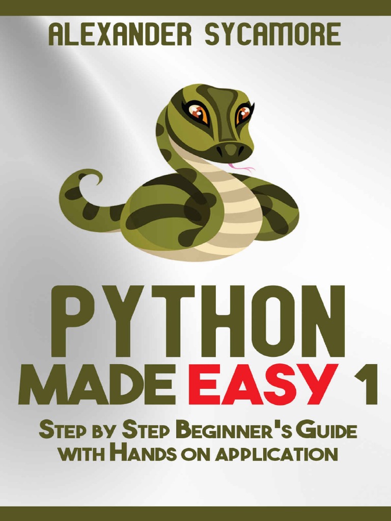 Old4a Python Python Made Easy 1 Hacking Beginners Pdf Pdf Python Programming Language Html