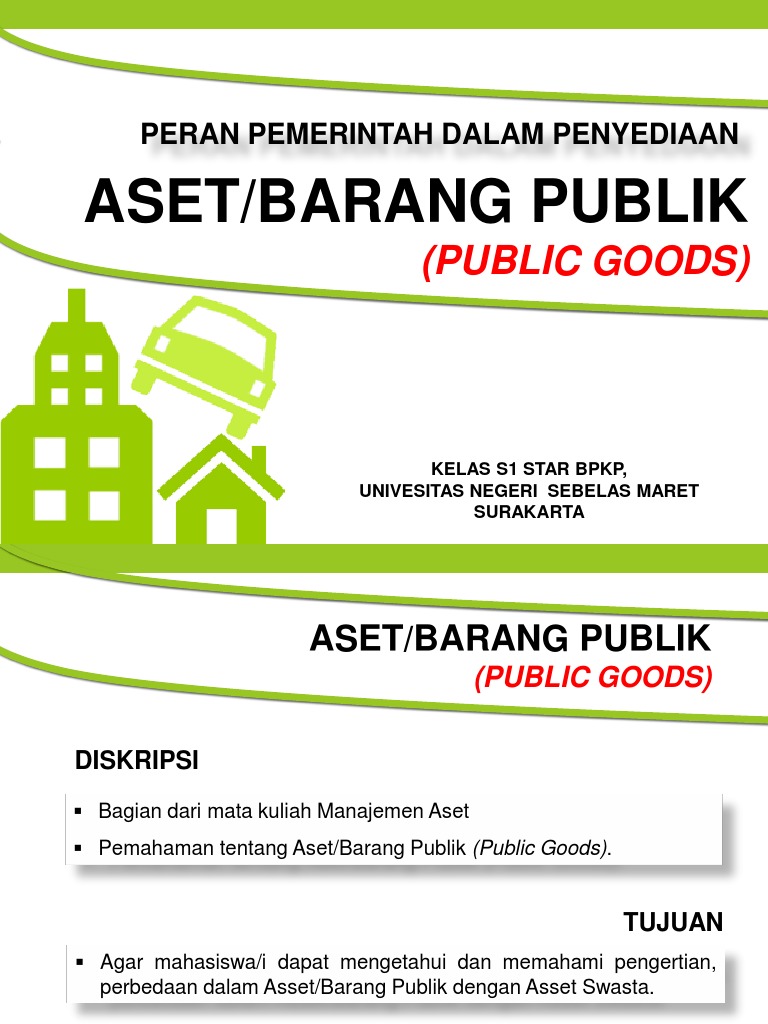 Aset Barang Publik | PDF