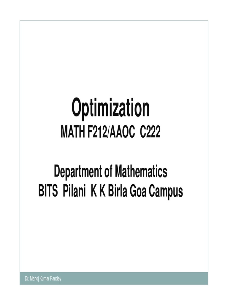 Formulation Graphical Sol Pdf Mathematical Optimization Linear Programming