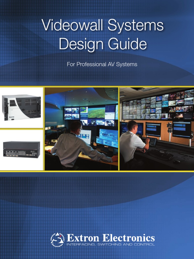 Videowall Design Guide RevB | PDF | Display Resolution | Video