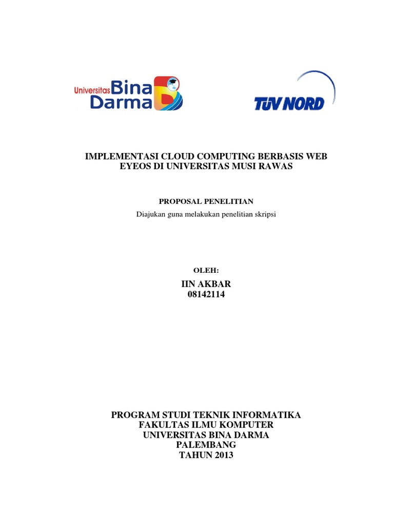 Implementasi EyeOS Cloud di Universitas | PDF | Seni | Komputer