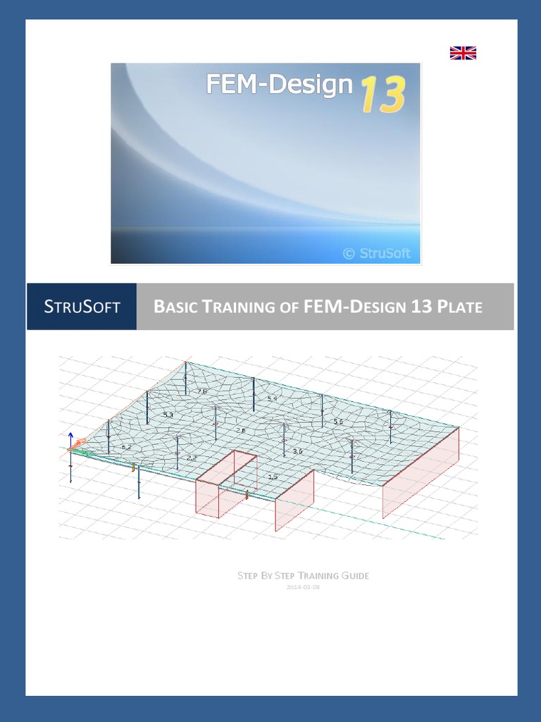 FEM-Design Plate 13 - 2014-02-13 | PDF | Structural Steel | Cartesian ...