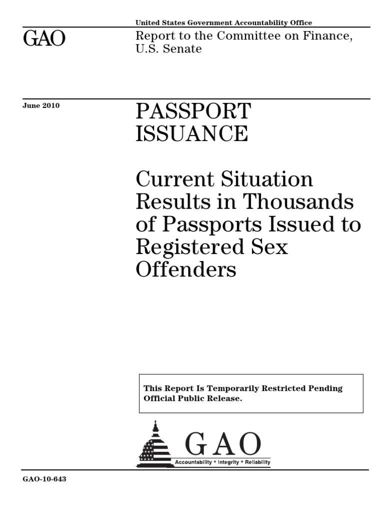 Current Situation Results In Thousands Of Passports Issued To
