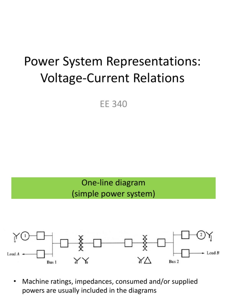 Power System Representations | PDF