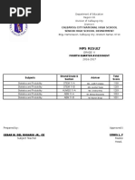 School Form 5B List of Learners With Complete SHS Requirements (SF5B ...