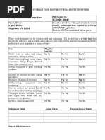 STI SP001 Monthly Inspection Checklist (6 Edition) | PDF | Leak | Nature