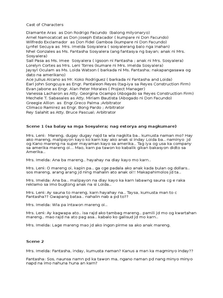 Arbitration Role Playing Script | PDF