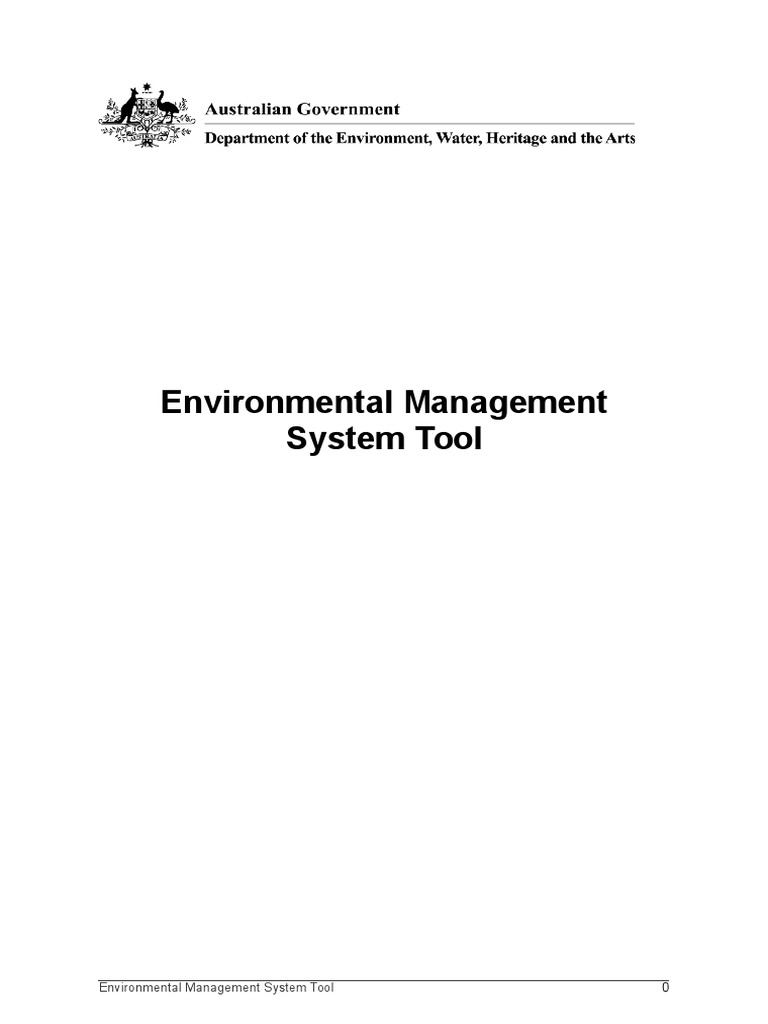 Ems Tool | PDF | Environmental Resource Management | Risk Management