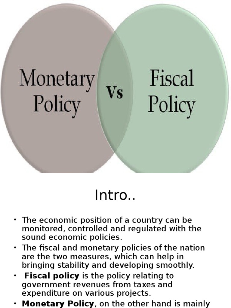 Monetary and Fiscal Policy | PDF | Fiscal Policy | Monetary Policy