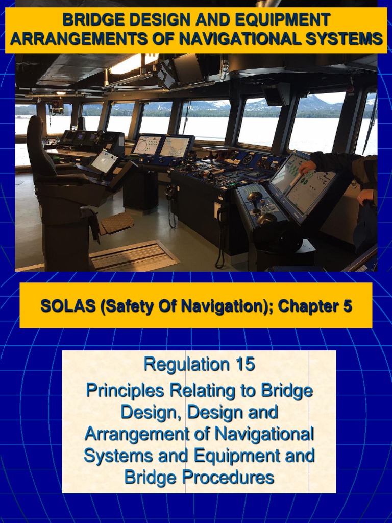 Bridge Design and Navigation Systems | PDF | Lighting | Ventilation ...