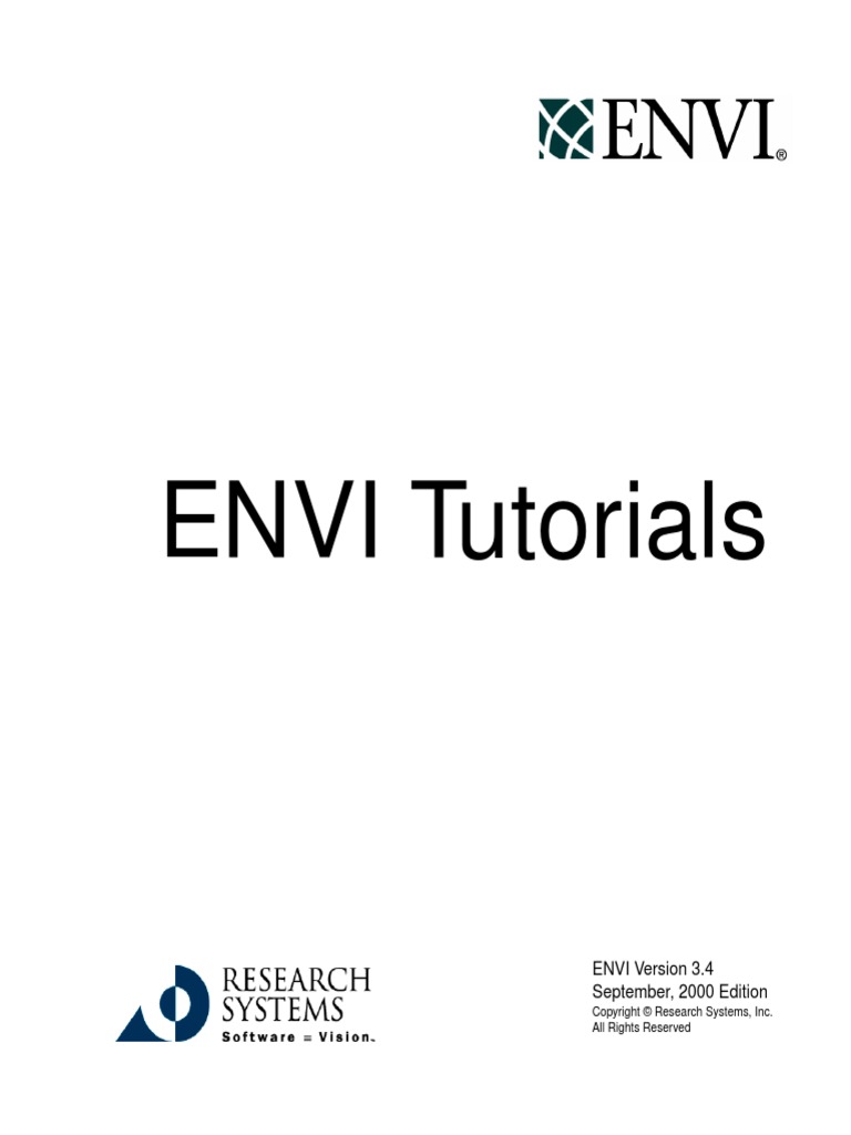 Envi Tutorial | Geographic Information System | Image Resolution