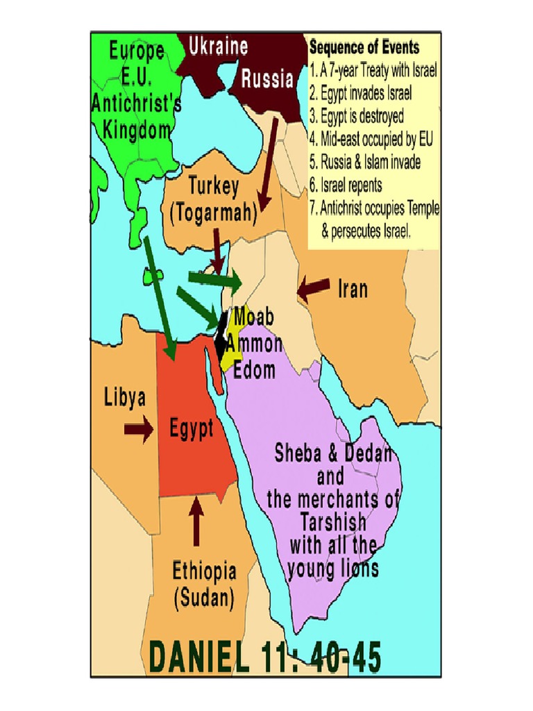 Daniel 11 Map | PDF