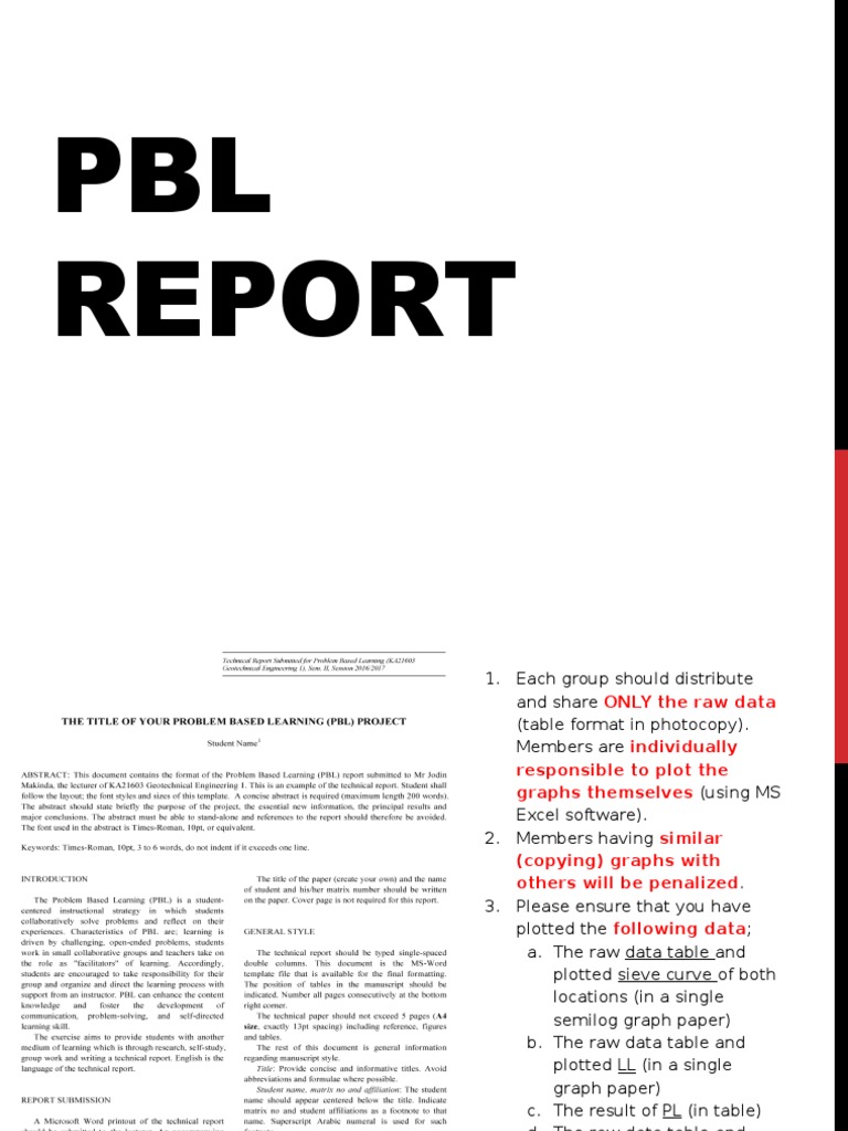 PBL Report | Data | Technology