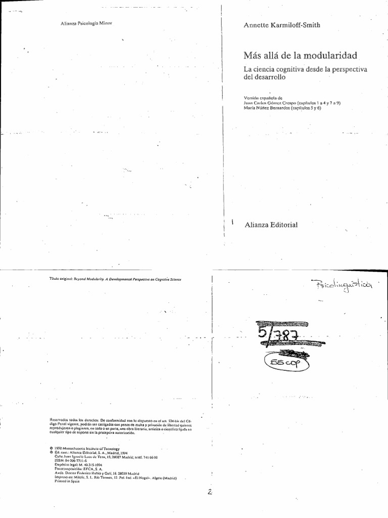 Mas Alla de La Modularidad PDF | PDF