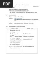 Active and Passive Voice Lesson Plan | PDF | Subject (Grammar) | Verb