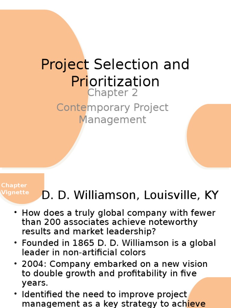 Project Selection and Prioritization | PDF | Internal Rate Of Return ...