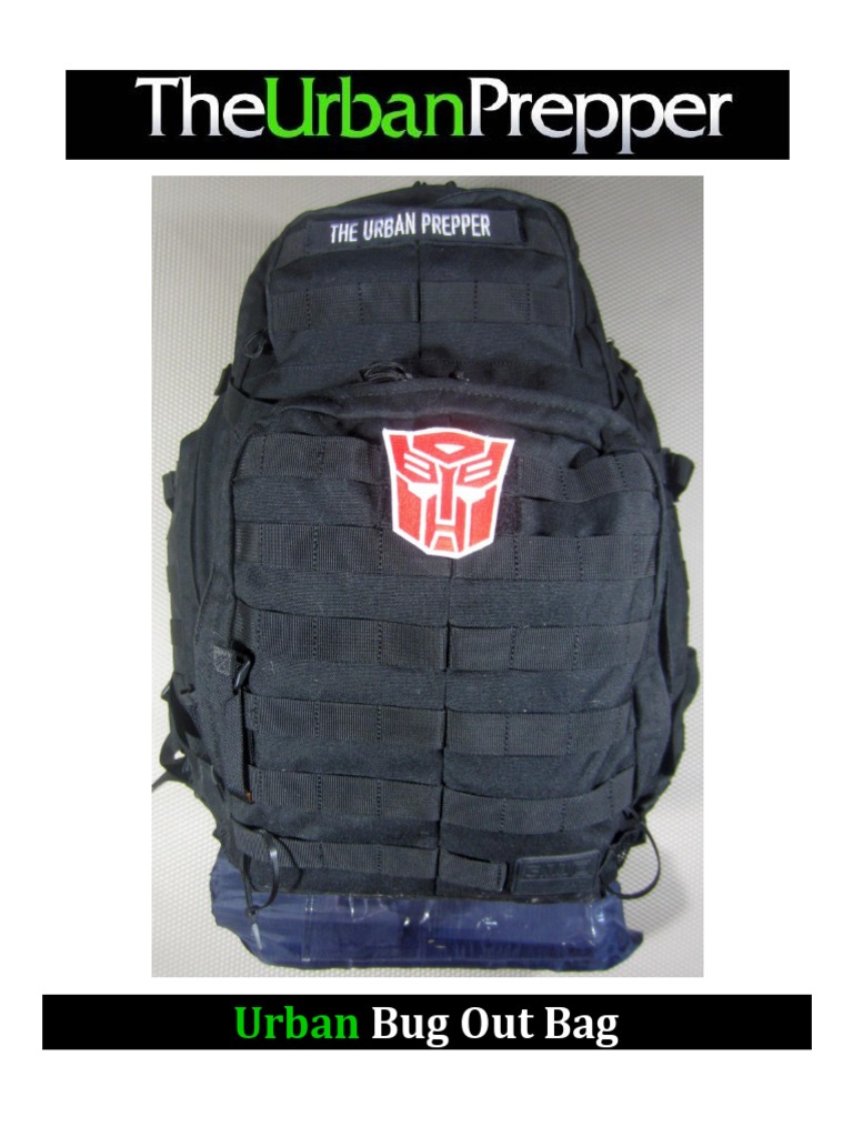 Urban Bug Out Bag - TheUrbanPrepper | PDF