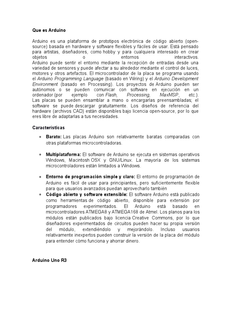 Proyecto Arduino | PDF | Arduino | Bluetooth Proyecto Arduino | PDF | Arduino | Bluetooth