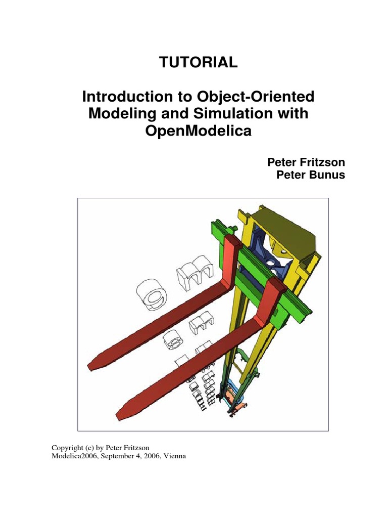 Openmodelica Tutorial Pdf Object Oriented Programming Simulation 8184