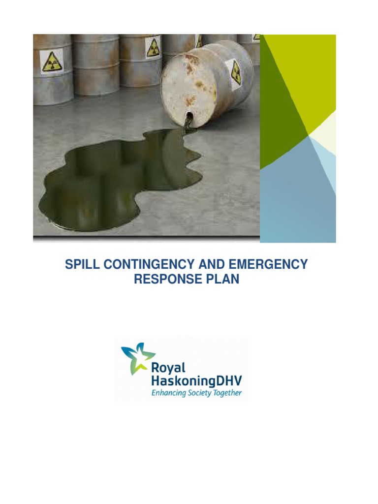 Appendix E2 - Spill Contingency Plan | PDF | Dangerous Goods | Safety