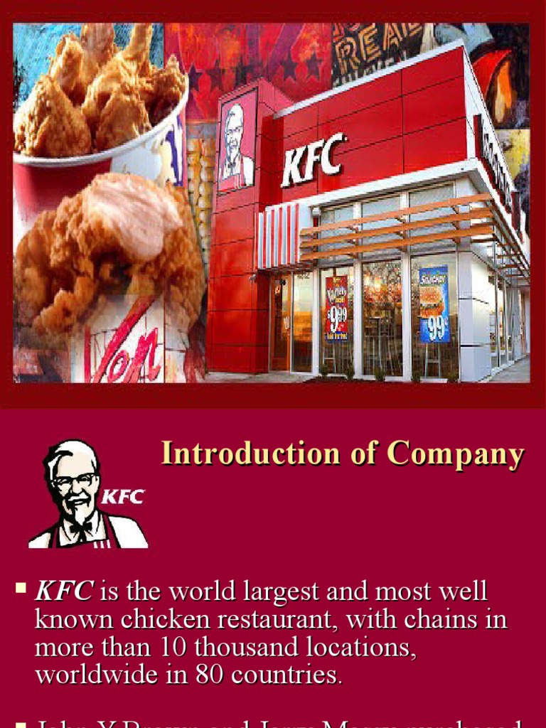 KFC | Download Free PDF | Food Industry | Food And Drink