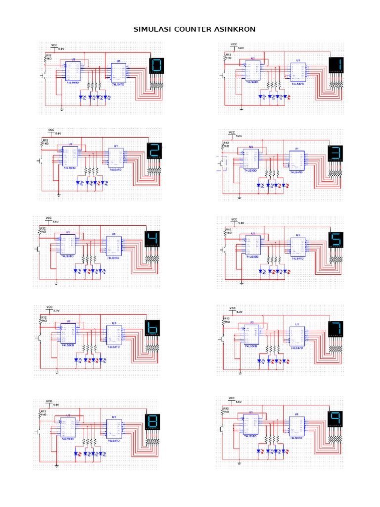 Simulasi Counter | PDF | Komputer | Teknologi & Rekayasa