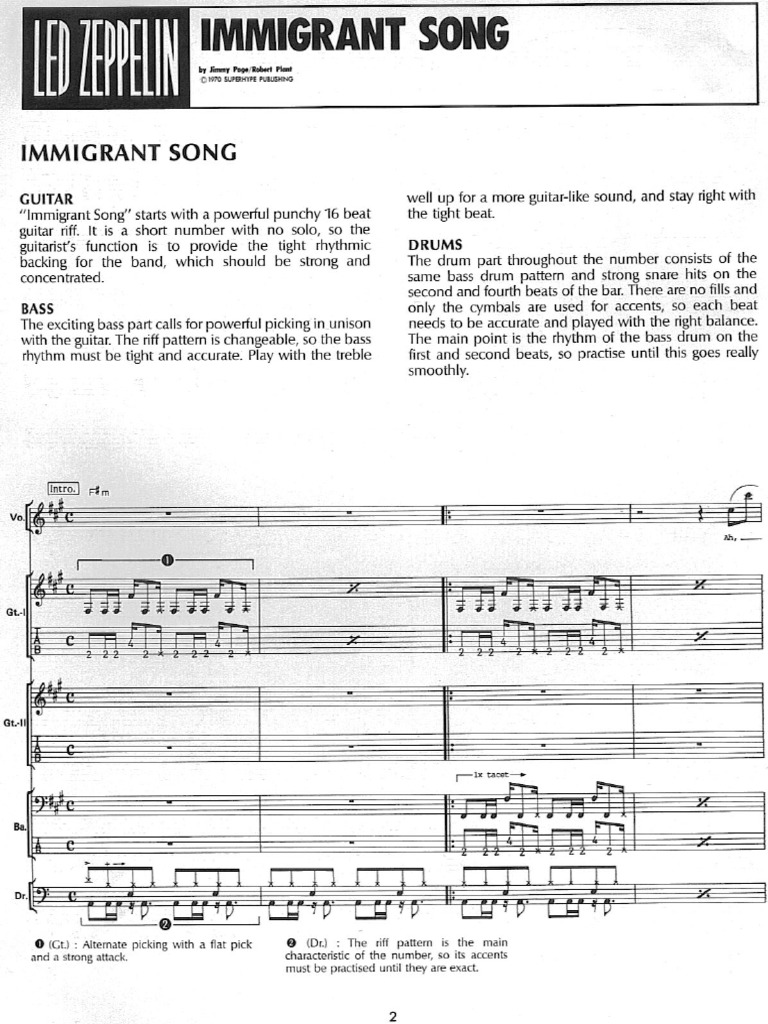 (Songbook) Led Zeppelin - III (Bass, Guitar, Vocal, Drum) PDF | PDF