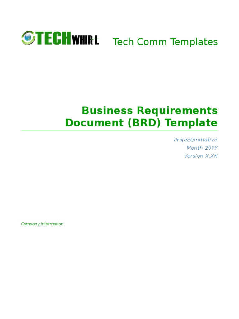 BRD-Template.docx | Use Case | Software