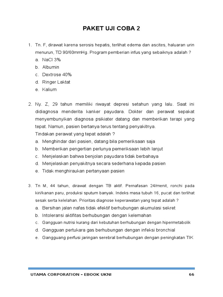 Paket Uji Coba 2 | PDF