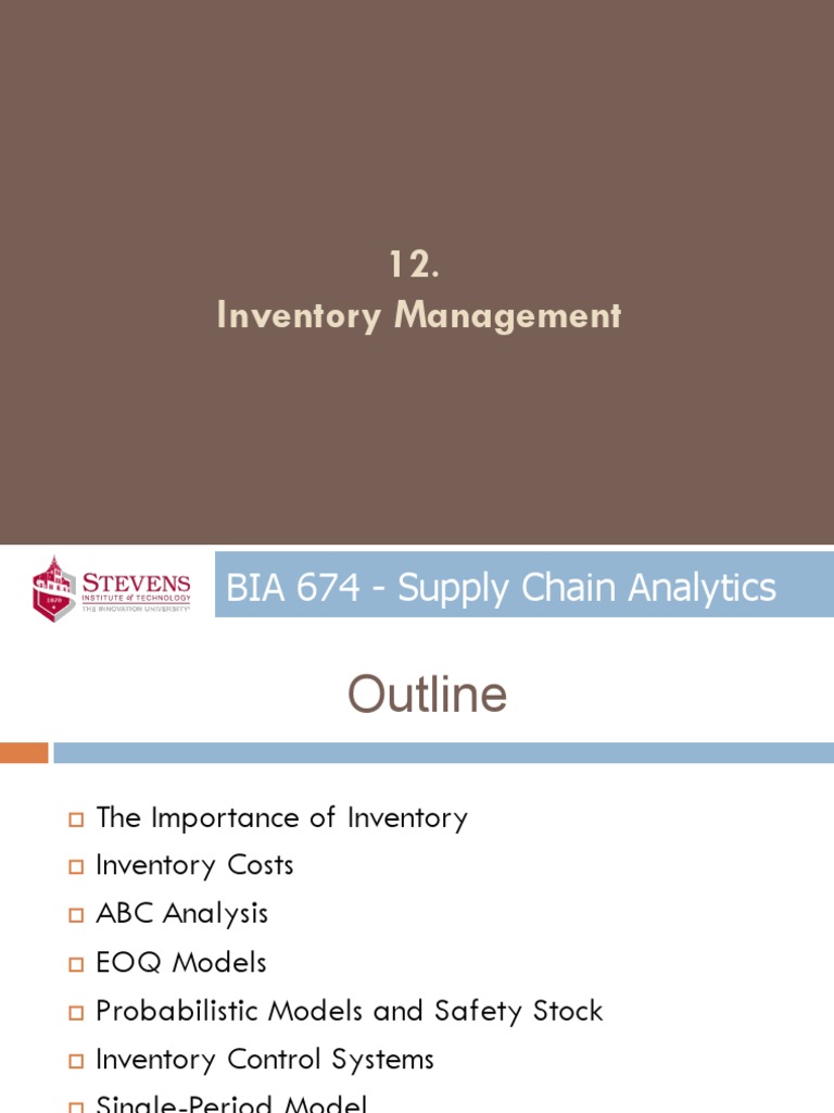 A Focus on What Matters Most: Using ABC Analysis to Optimize Inventory ...