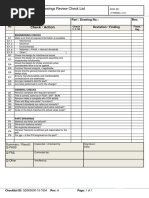 Engineering Drawings Review Checklist-Example | PDF | Engineering