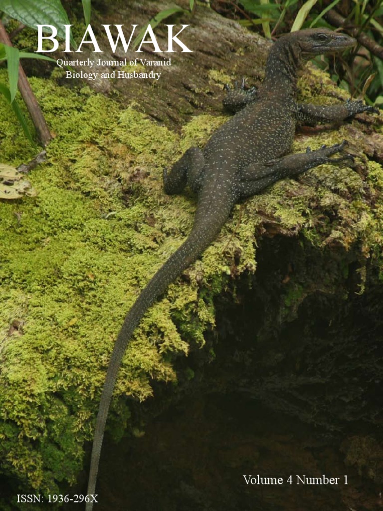 Biawak Vol4_No1.pdf | Nest | Ecology