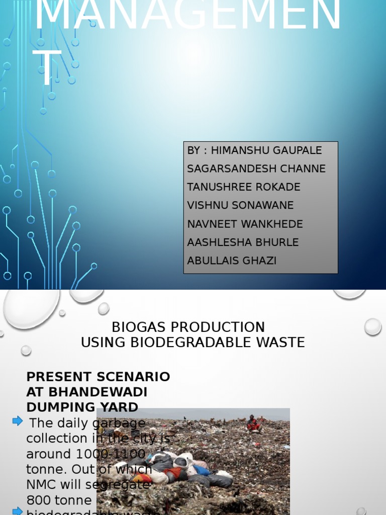 Solid Waste Management | PDF | Biogas | Waste