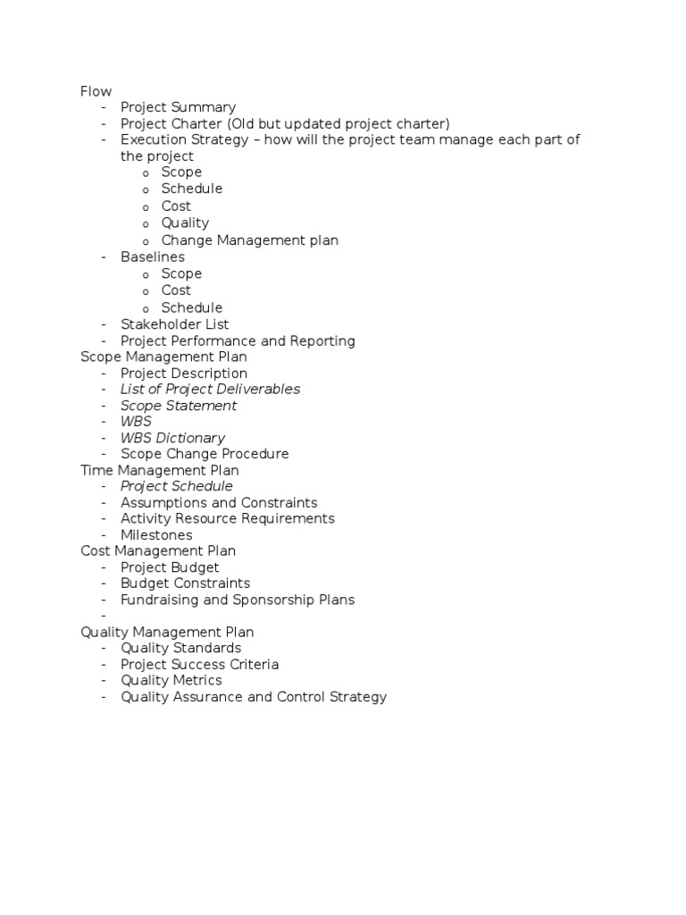 New Order of PM Project Plan | PDF | Business | Computers