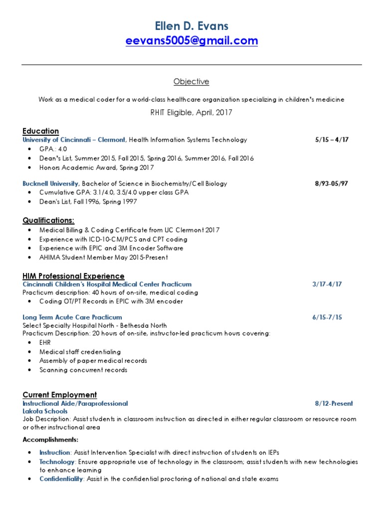 Ellen Evans Resume March 2017 Weebly | PDF | Online Advertising ...