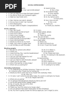Classroom English Conversation Guide | PDF
