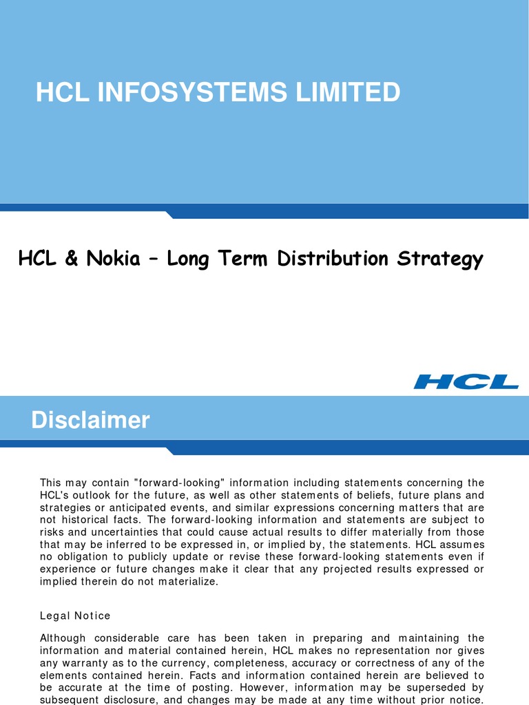 HCL & Nokia's Rural Expansion Plan | PDF | Nokia | Gsm