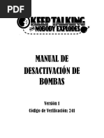 Manual de Desactivación de Bombas | PDF | Android (sistema operativo ...
