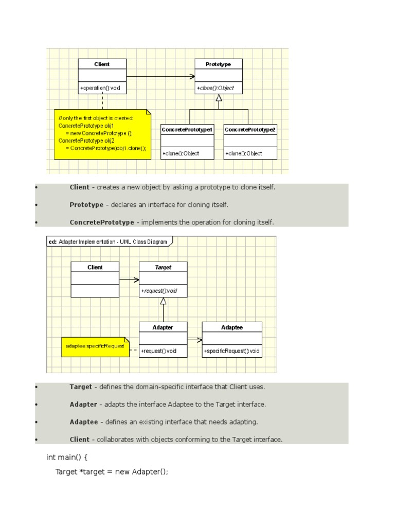 Int Main (Target Target New Adapter | PDF | Method (Computer Programming) | Interface (Computing)