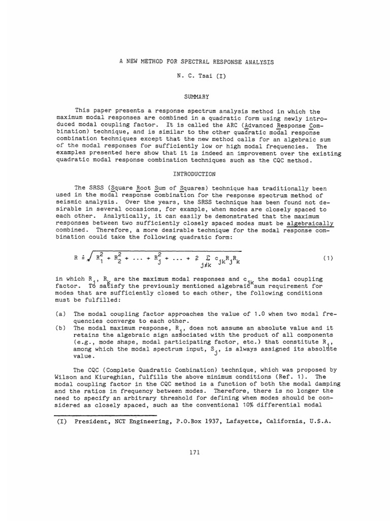 Método CQC PDF | PDF