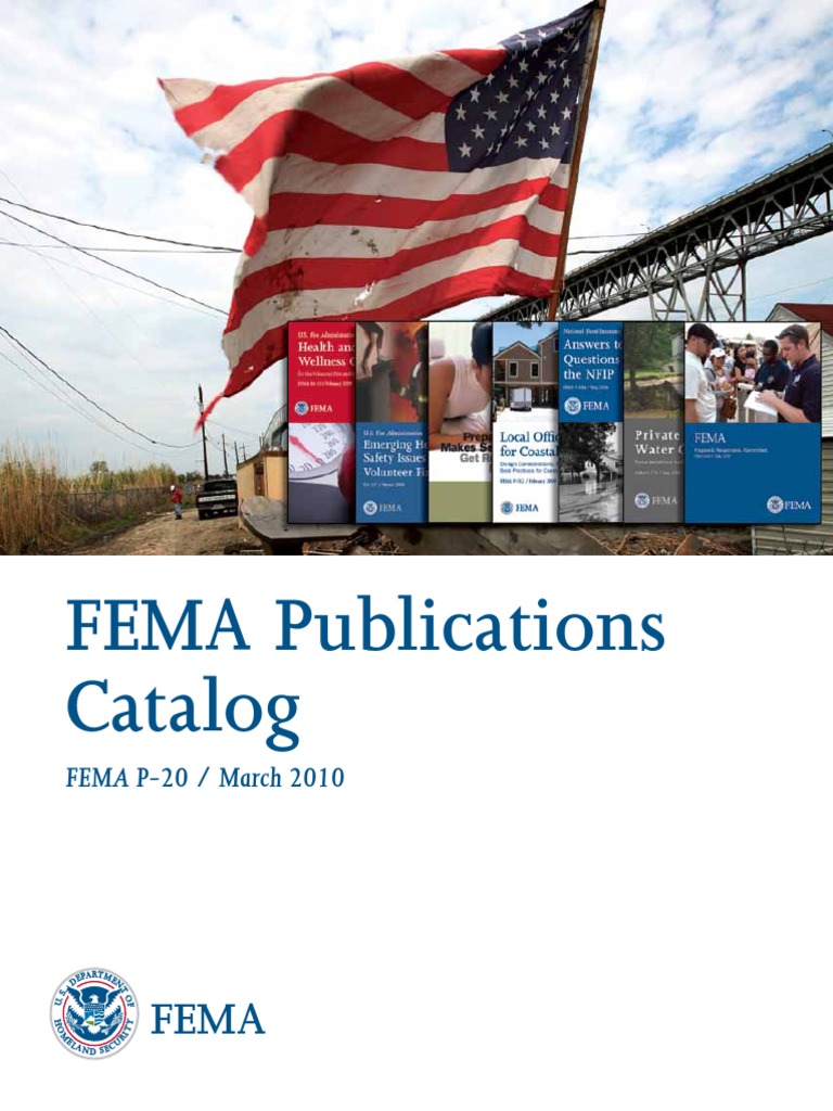 Catálogo FEMA | PDF | Federal Emergency Management Agency | Emergency ...