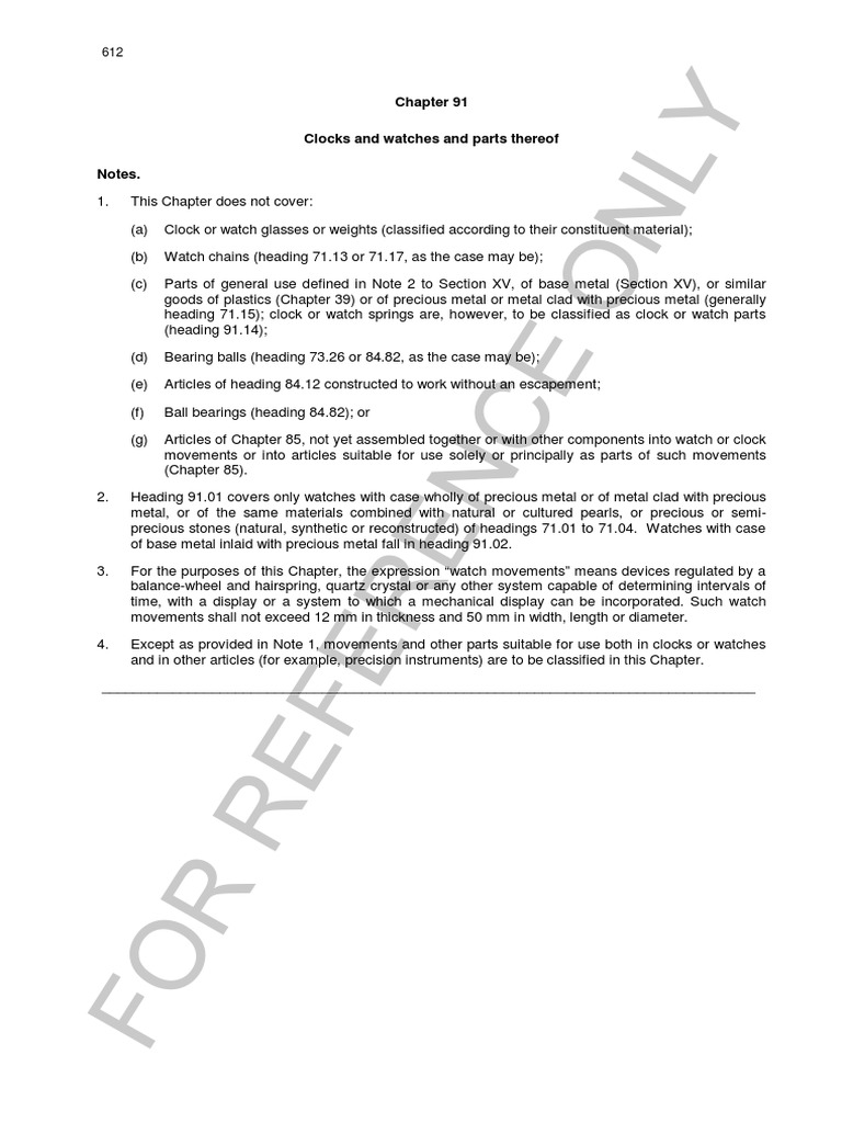 Microsoft Word - Chapter 91a | PDF | Watch | Clock