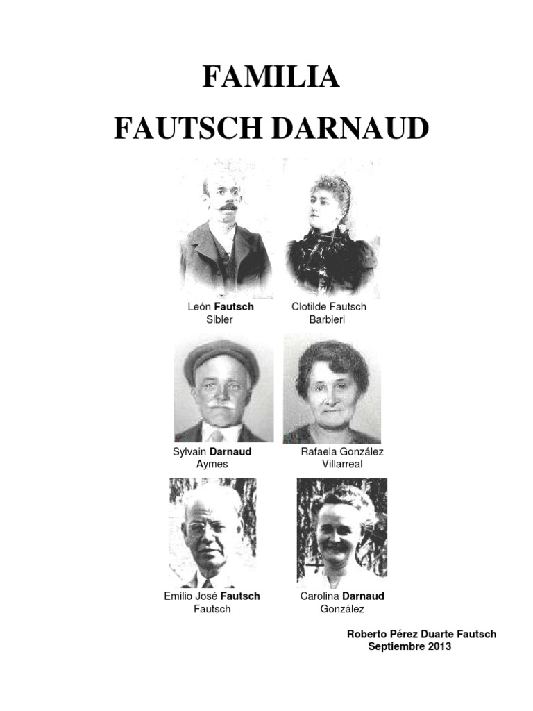 Historia de la familia Fautsch Darnaud | PDF | Conflicto armado ...
