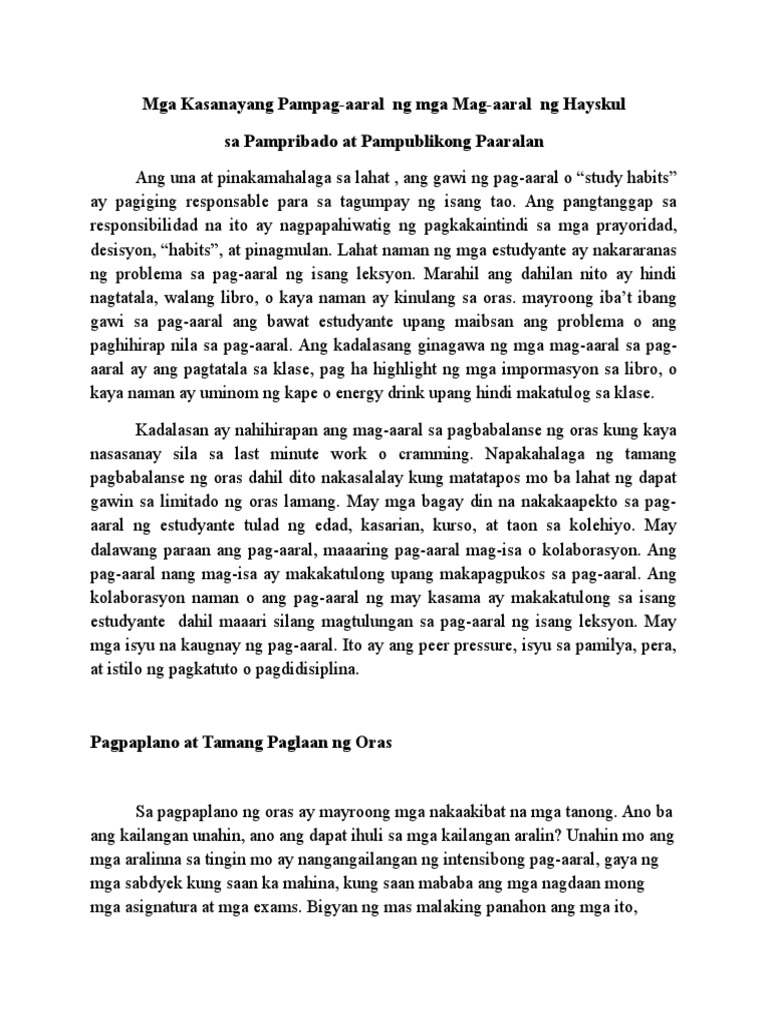 Baby Thesis Grade 11 Intro | PDF