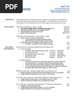 Leadership Ambassador Ffa Resume | PDF