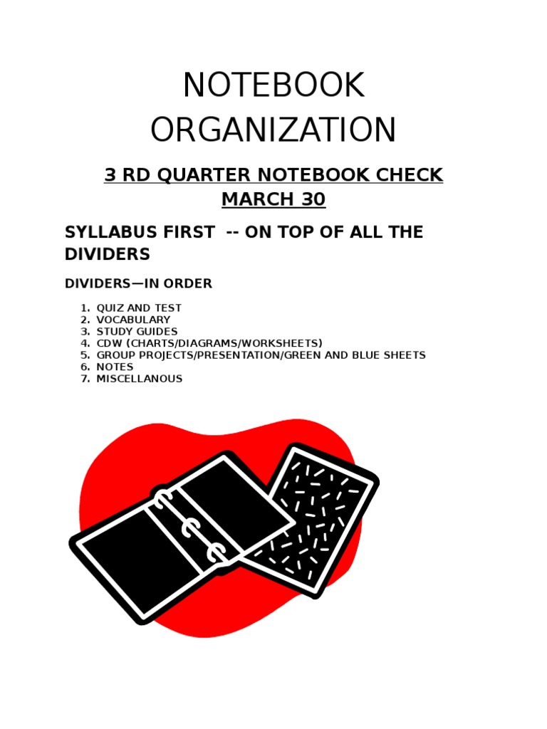 Notebook Check 3 RD Quarter - 2017 | PDF