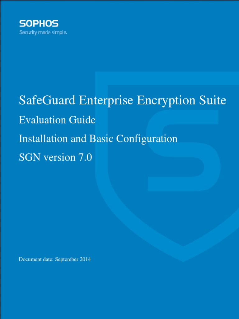 SafeGuard Enterprise Evaluation Guide IaC - 7 | PDF | Public Key ...