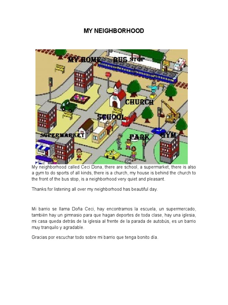 My Neighborhood | PDF