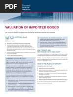 Customs Valuation Rules 2007 | PDF | Prices | Sales